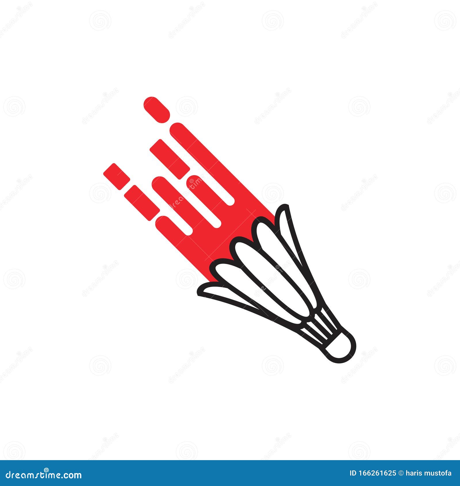 Smash Badminton Players,Vector Graphics Composed Of Particles ...