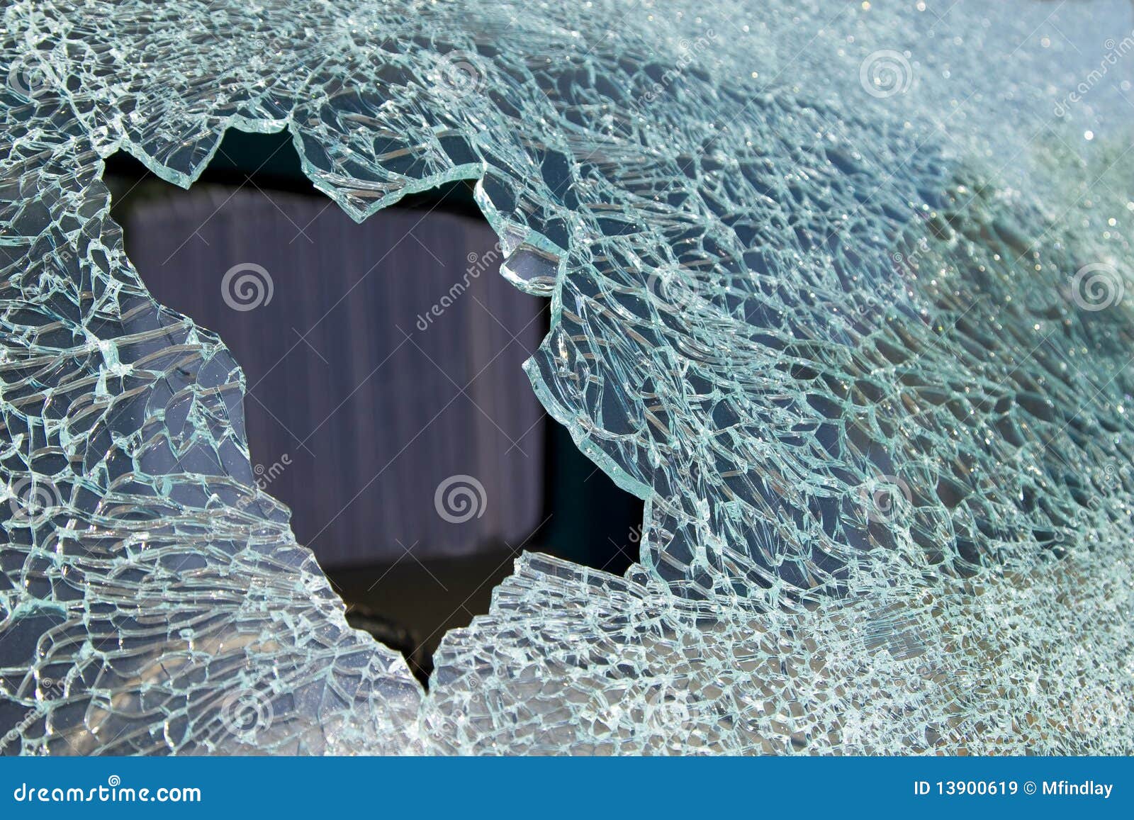 Smashed car window stock image. Image of window, accident - 13900619