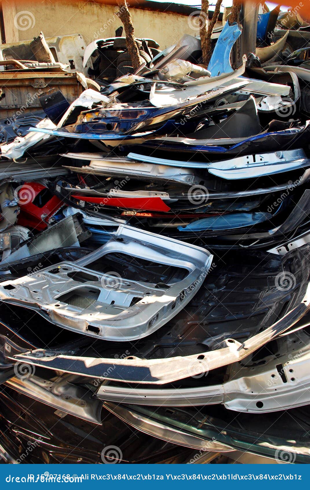 Smashed cars stock photo. Image of broke, ecology, abandoned - 15207168