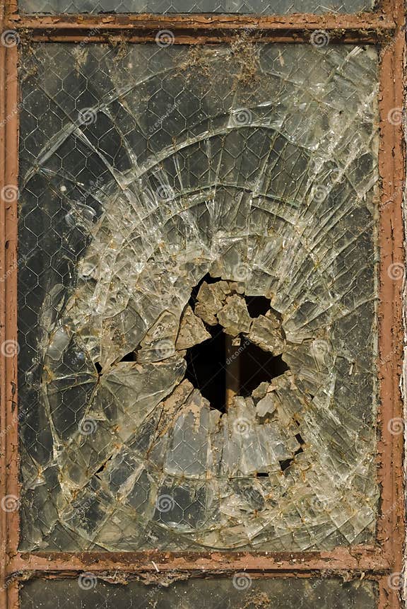 Smashed glass stock photo. Image of cracked, busted, decayed - 6466842