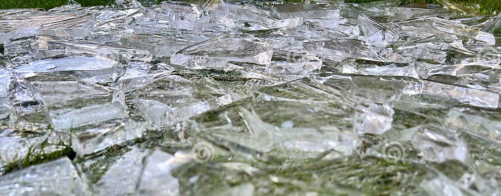 Smashed Ice stock image. Image of sharp, damaged, pile - 298477703