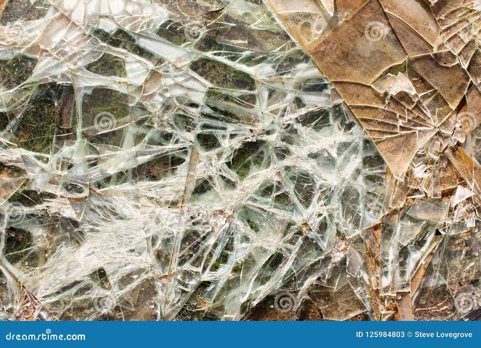 Smashed Motor Vehicle Windscreen Stock Image - Image of cracked ...