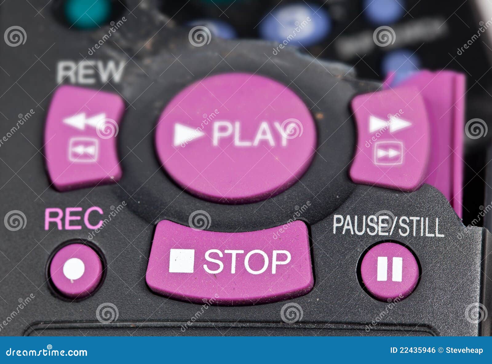 Smashed remote control stock photo. Image of button, smashed - 22435946