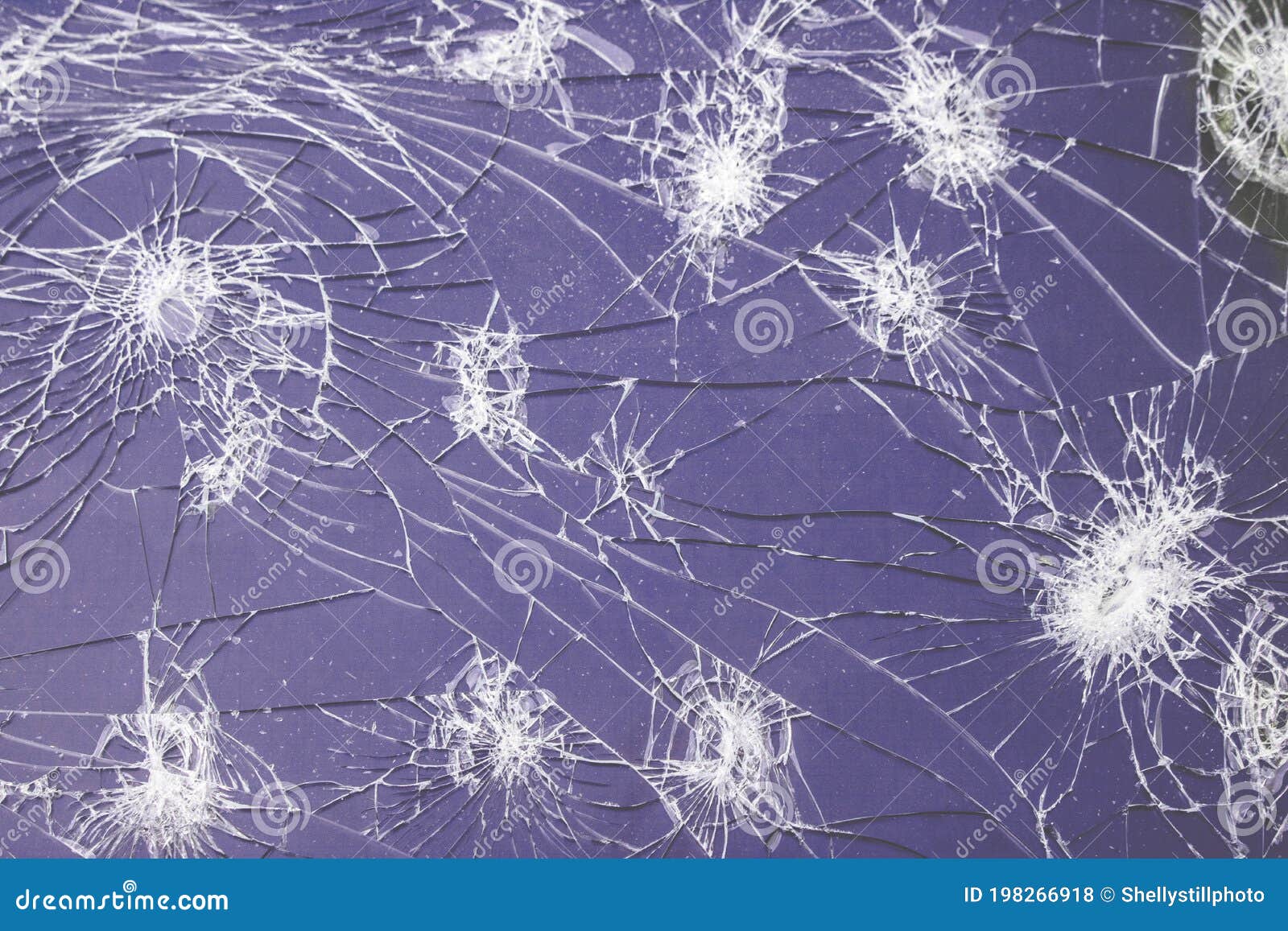 Smashed Screen Vandalised Broken Glass Close Up Stock Photo - Image of ...