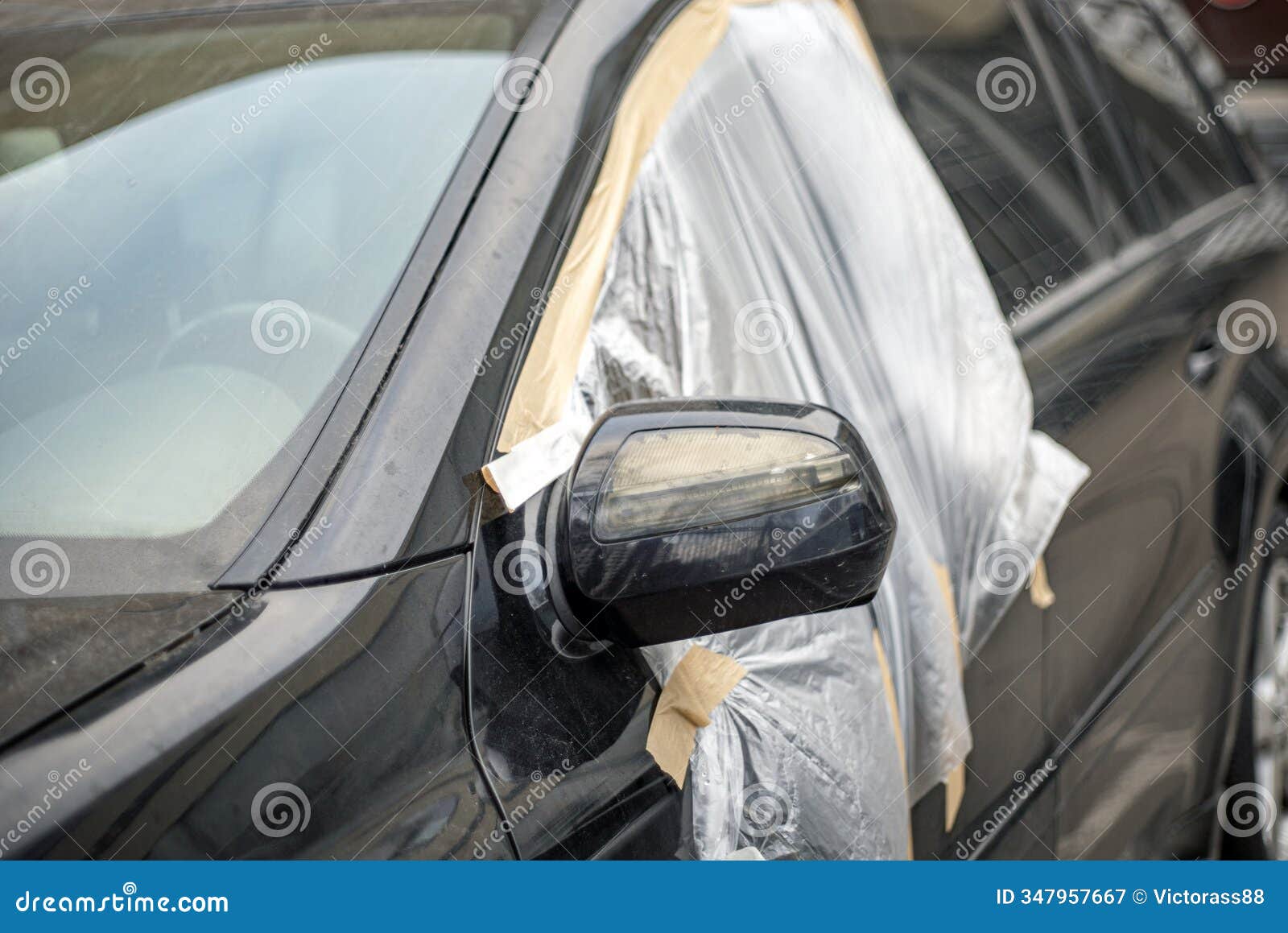 Smashed Passenger Window Of A Van, Goods Stolen And Interior Vandalized ...