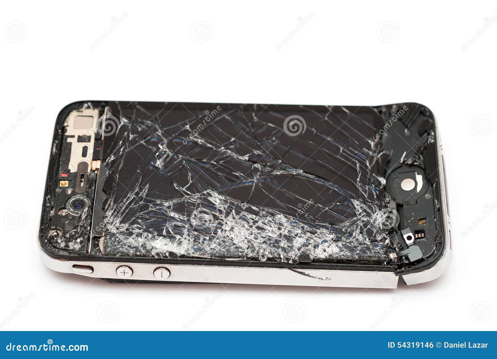 Smashed smart phone stock photo. Image of check, mobile - 54319146