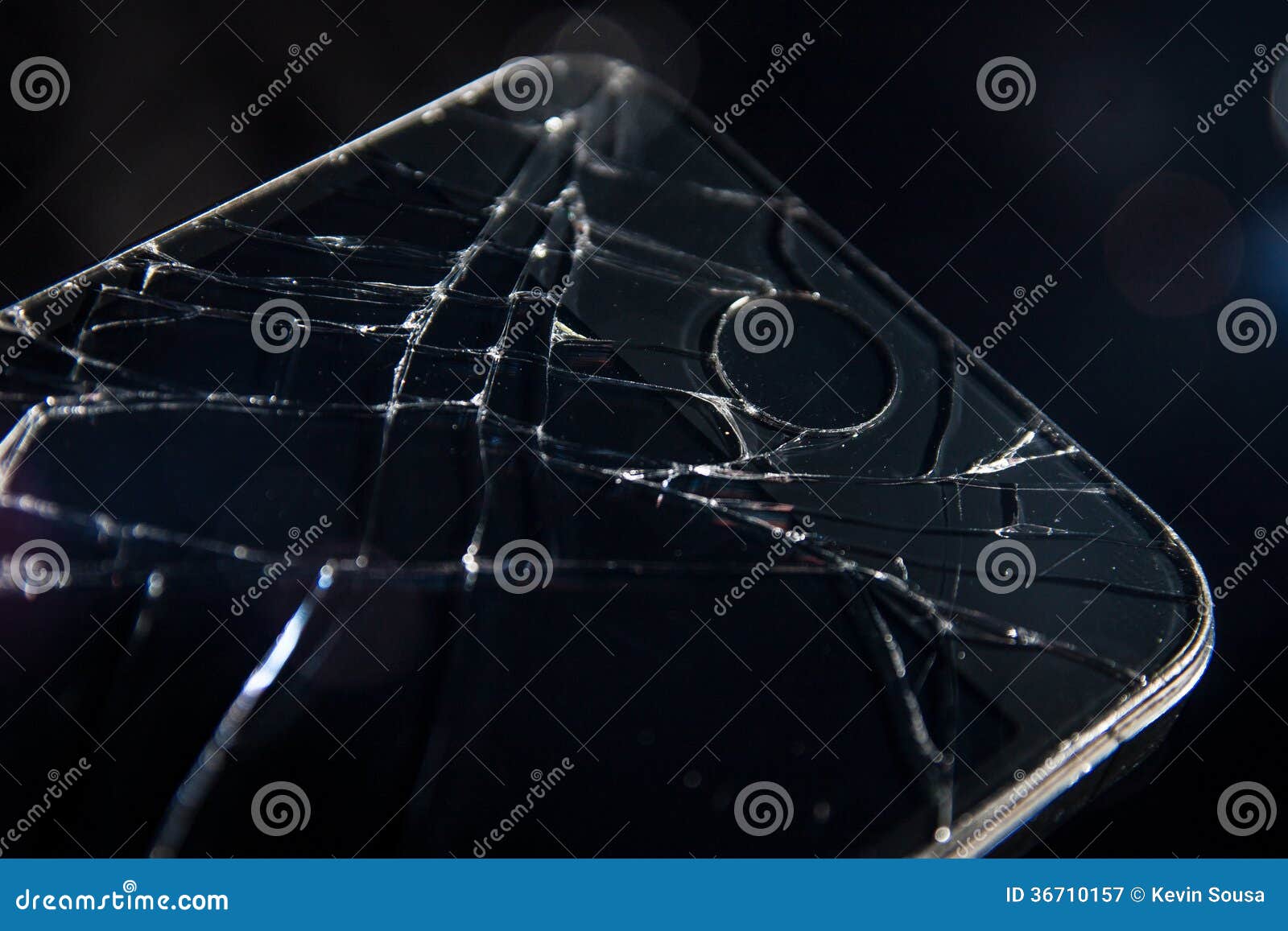 Smashed Smartphone stock image. Image of screen, abstract - 36710157