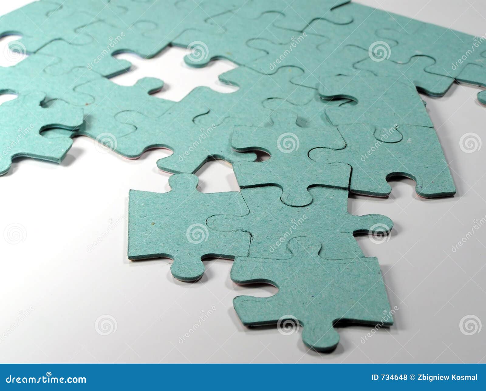 Smashed up puzzles stock photo. Image of green, stencil - 734648