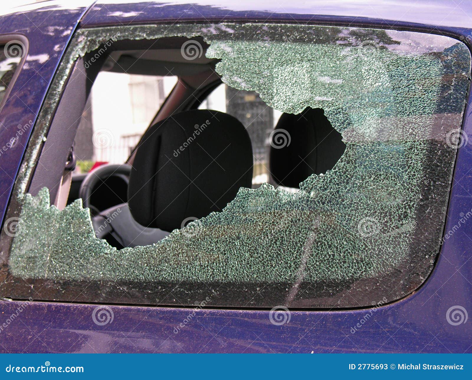 Smashed window stock image. Image of steal, glass, damaged - 2775693