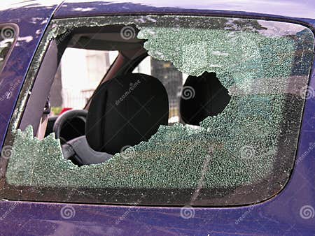 Smashed window stock image. Image of steal, glass, damaged - 2775693