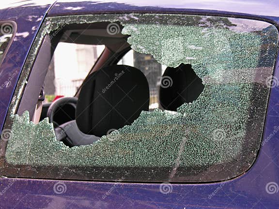 Smashed window stock image. Image of steal, glass, damaged - 2775693