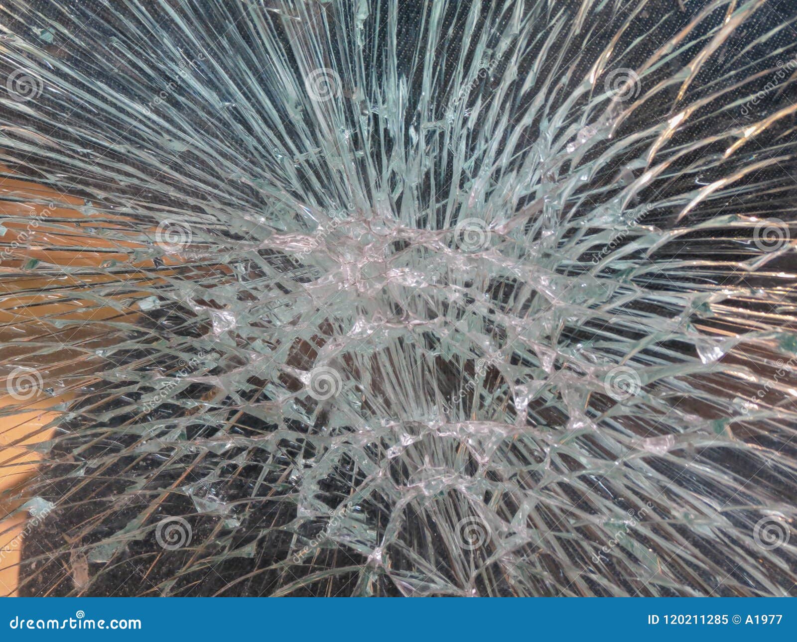 Smashed window glass stock image. Image of urban, stained - 120211285
