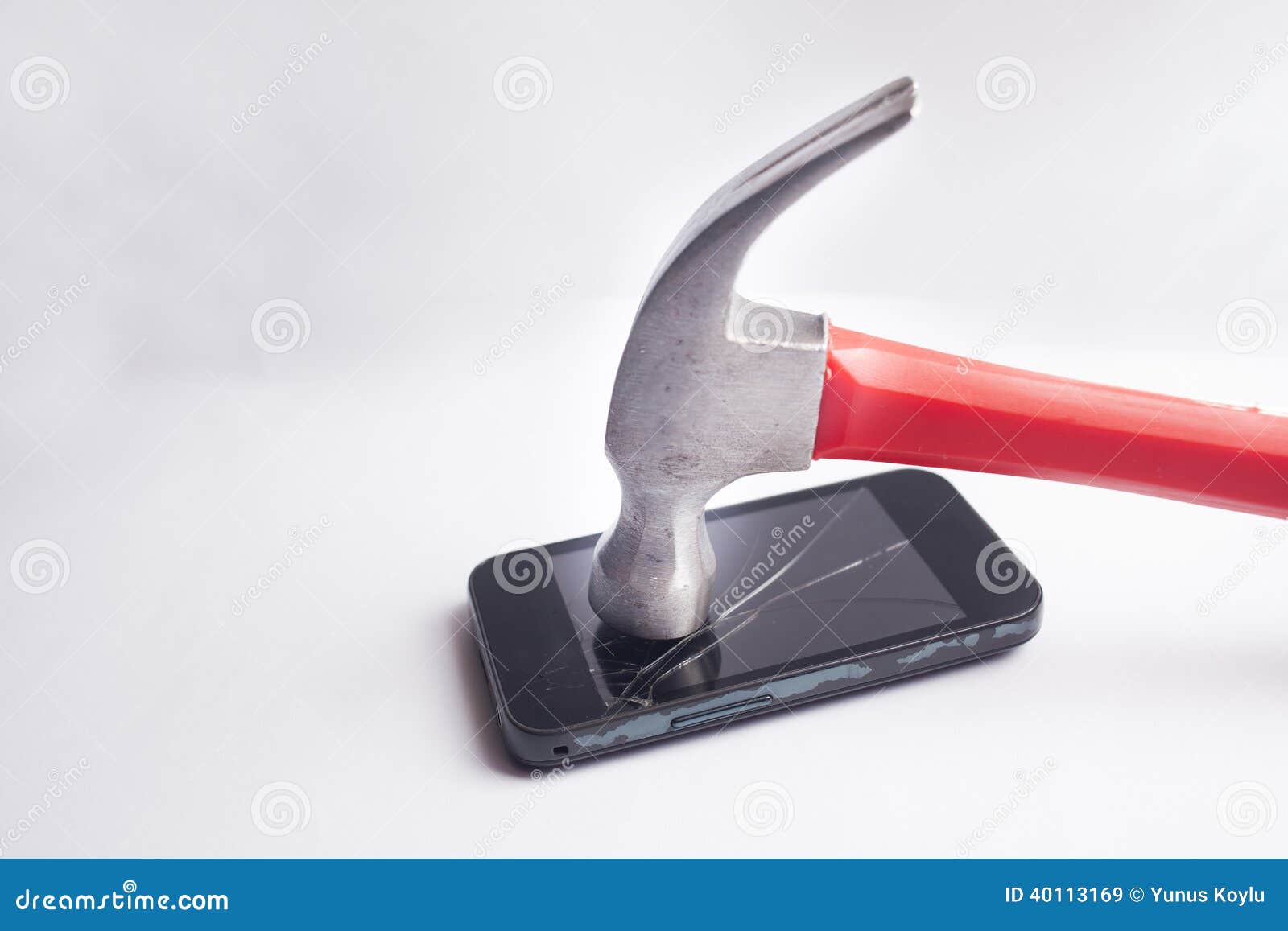 Smashing Phone stock image. Image of clenching, mobile - 40113169