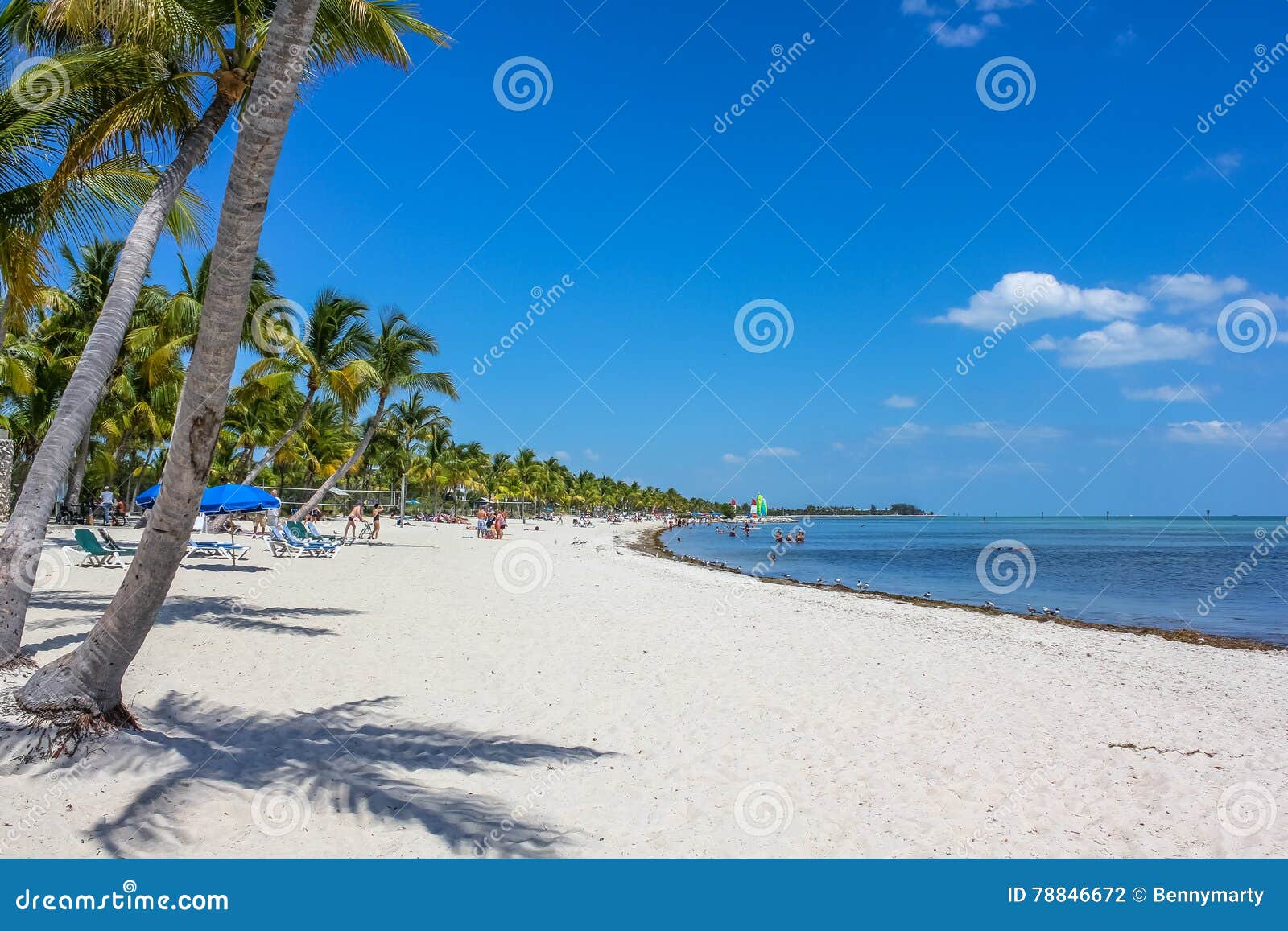 Smathers-Strand Key West stockfoto. Bild von amerikanisch - 78846672