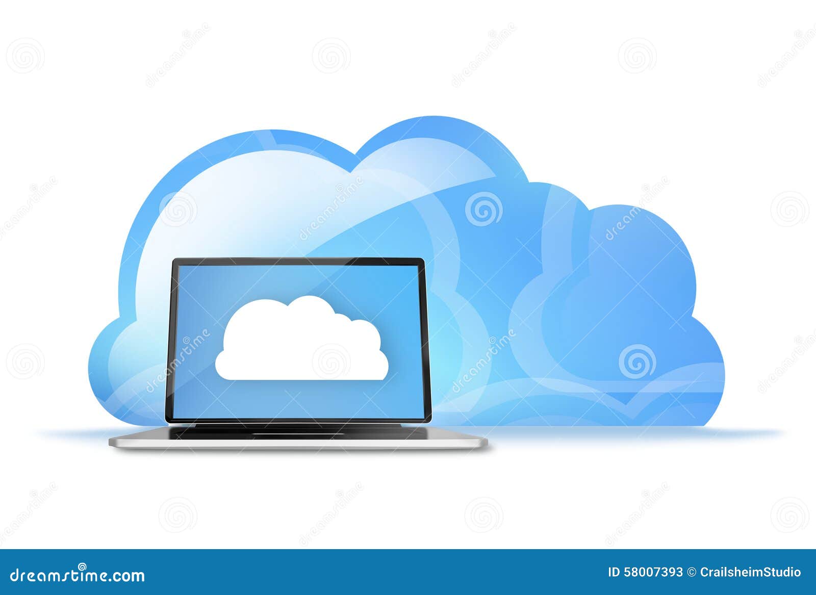 SMAU 2010 - Microsoft Nubla-se a Computação Ilustração Stock ...