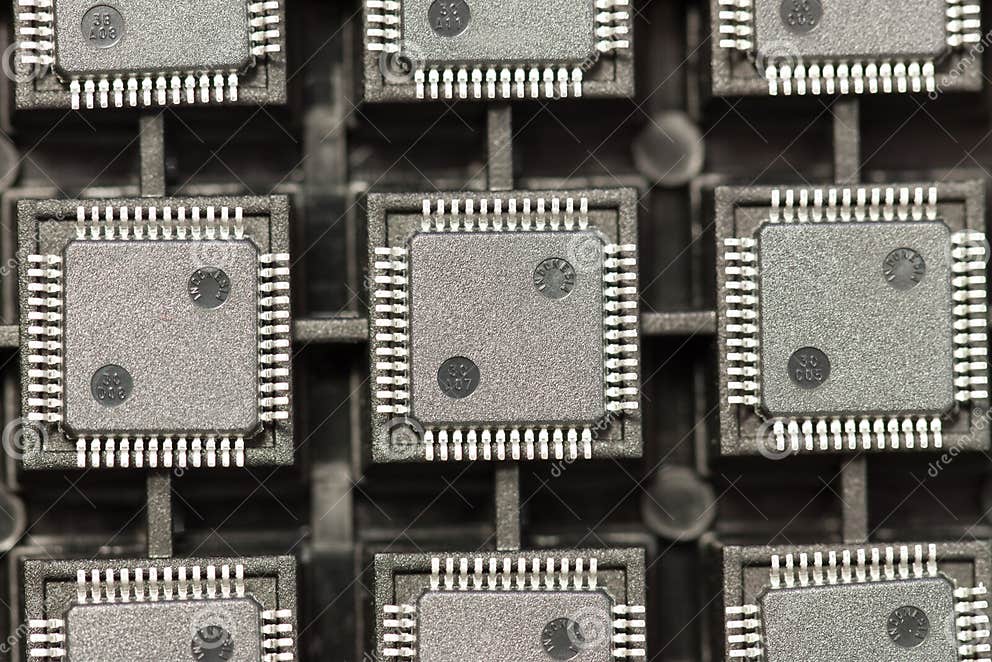 SMD integrated circuits stock photo. Image of technology - 24624934