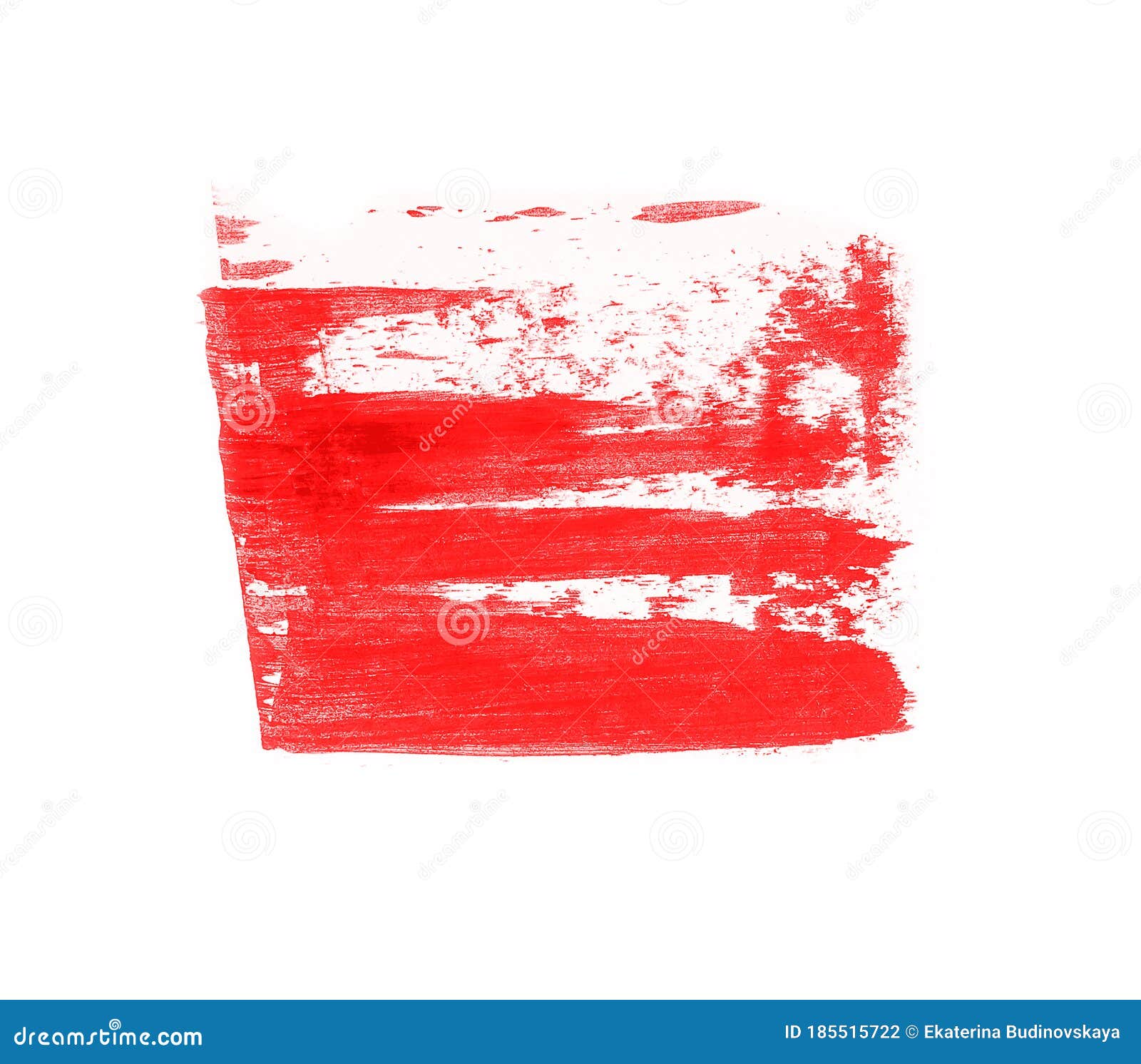 Smear of Red Paint on Background Stock Illustration - Illustration of ...