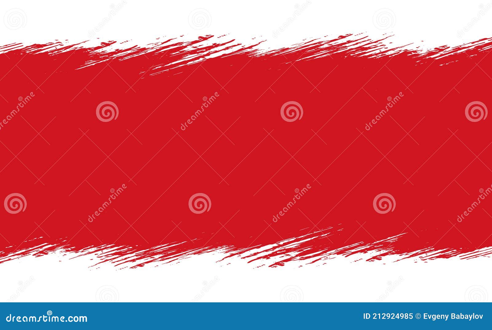 Smear of Red Paint on a White Panoramic Background - Vector Stock ...