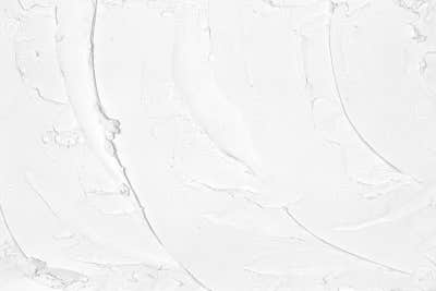 Smears of White Plaster Texture. Putty Strokes Pattern. Abstract Light ...