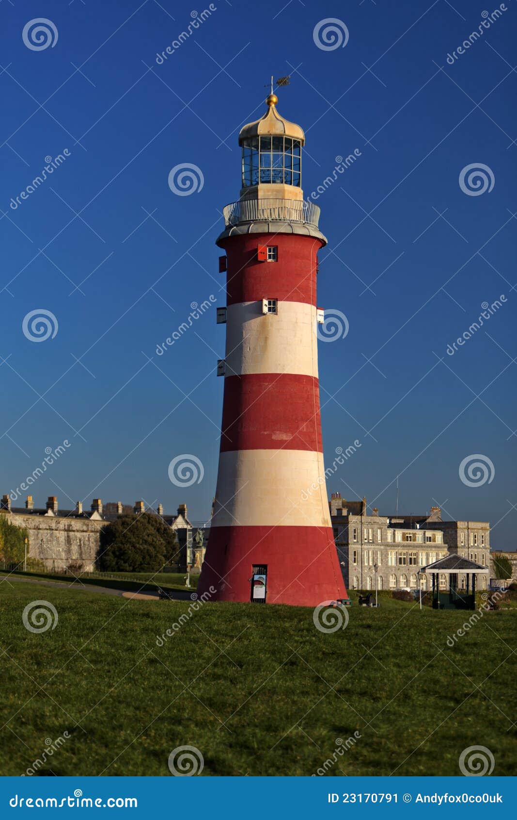 Smeaton s Tower Lighthouse stock image. Image of cliff - 23170791