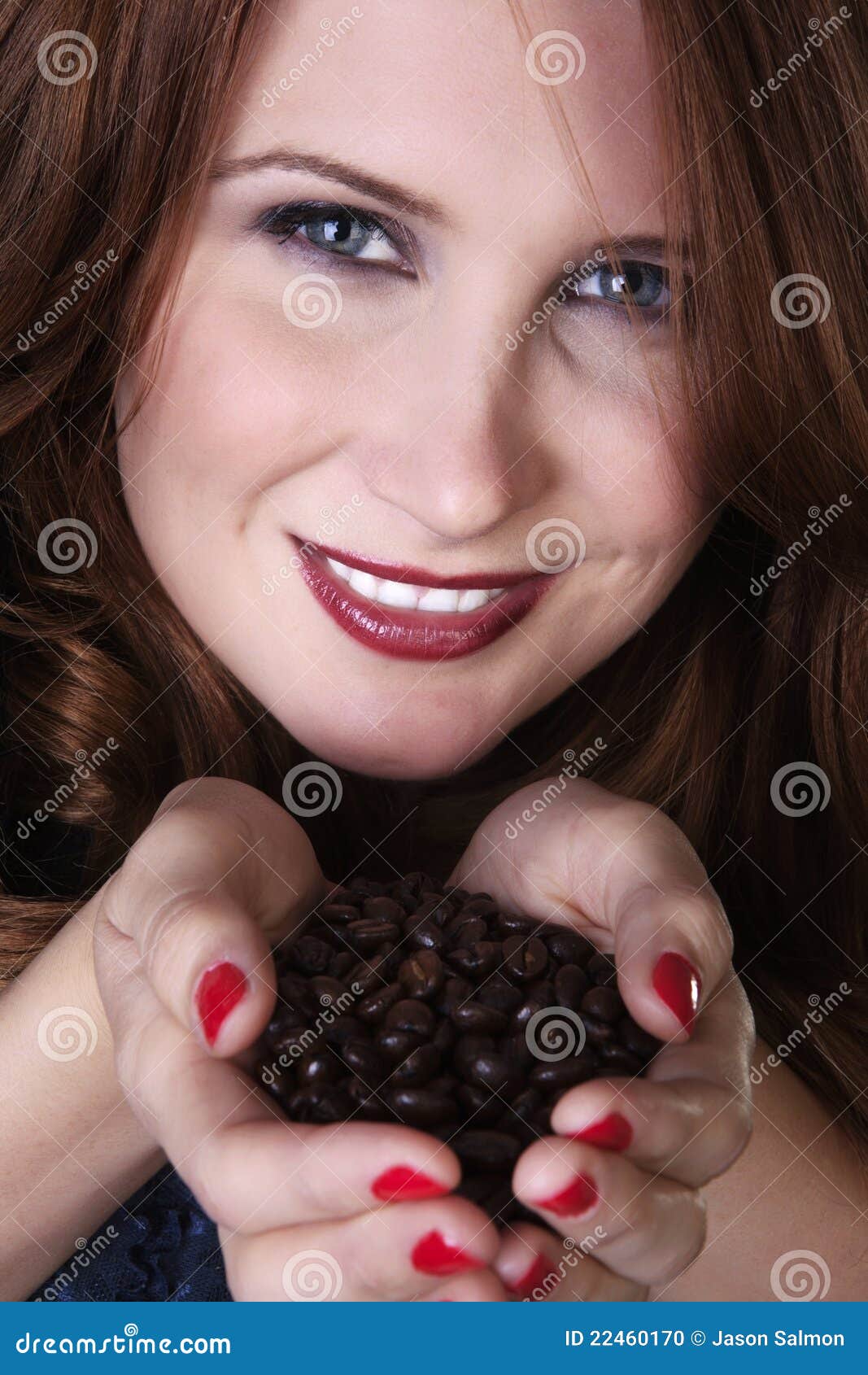 Smell the aroma stock photo. Image of smell, bean, espresso - 22460170