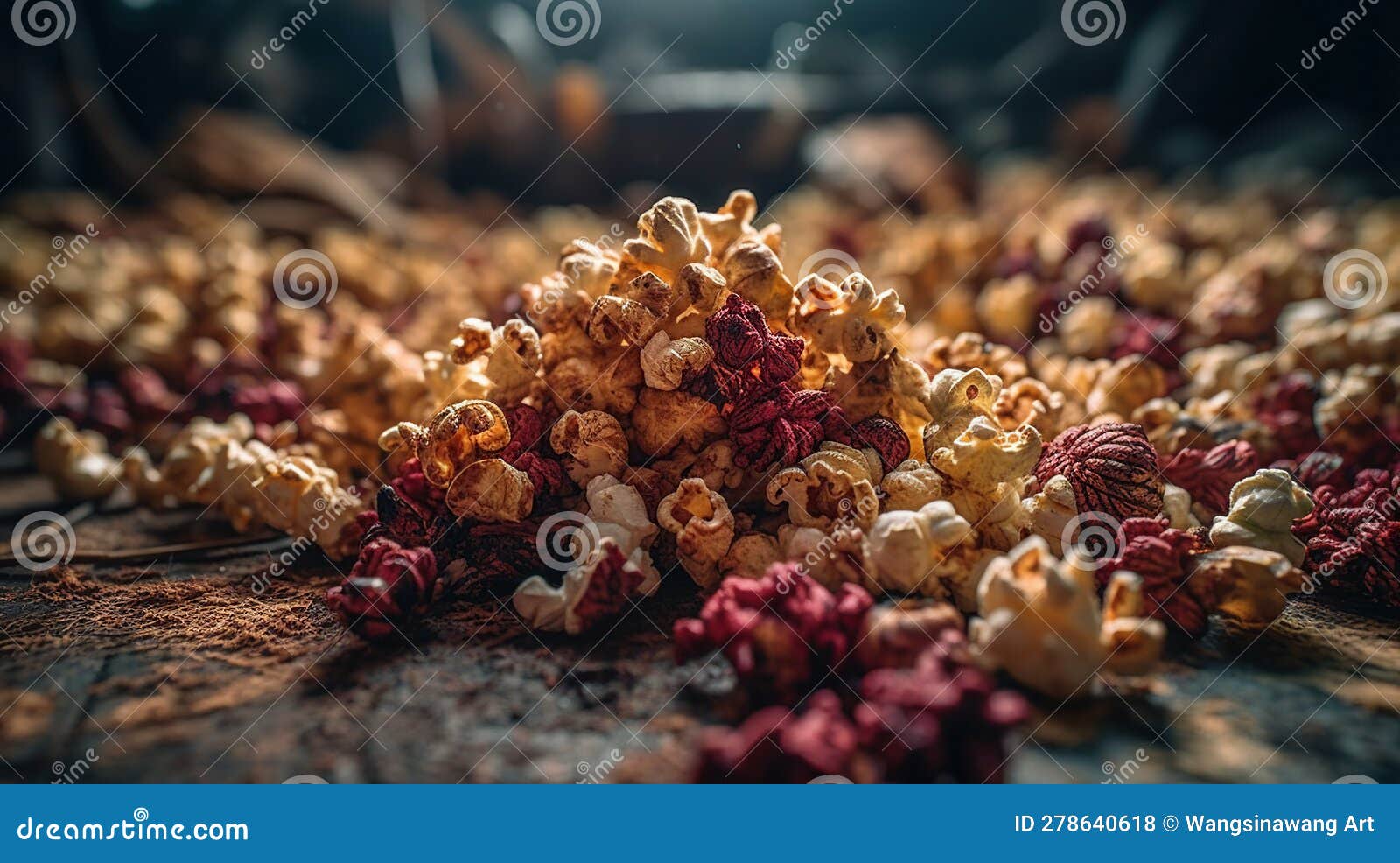 Smell Of Burnt Popcorn, Generated Ai Image Royalty-Free Stock ...