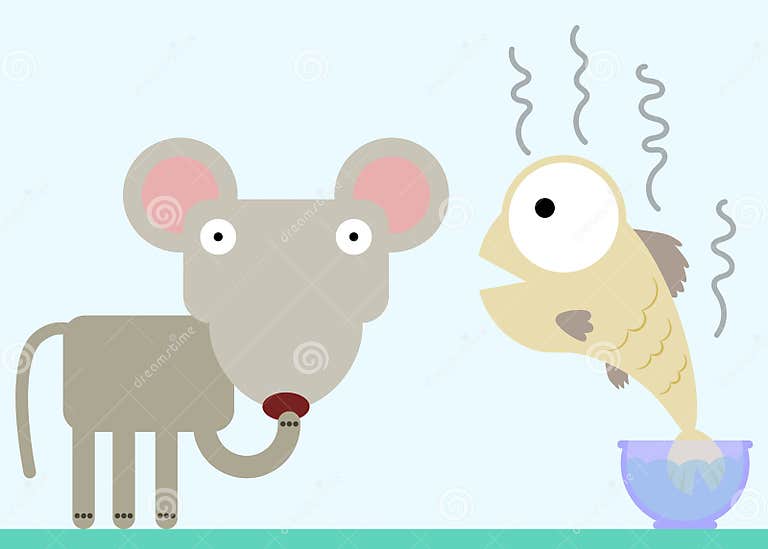 Smells fishy stock illustration. Illustration of foul - 37694746