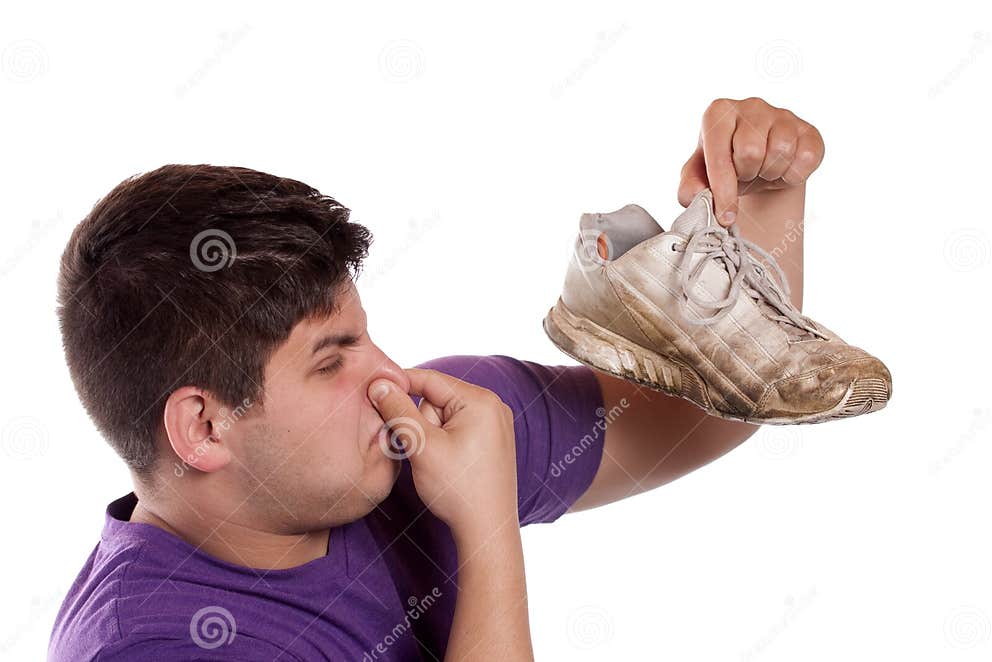 Smelly Athletic Shoe stock photo. Image of disgust, awful - 16252302
