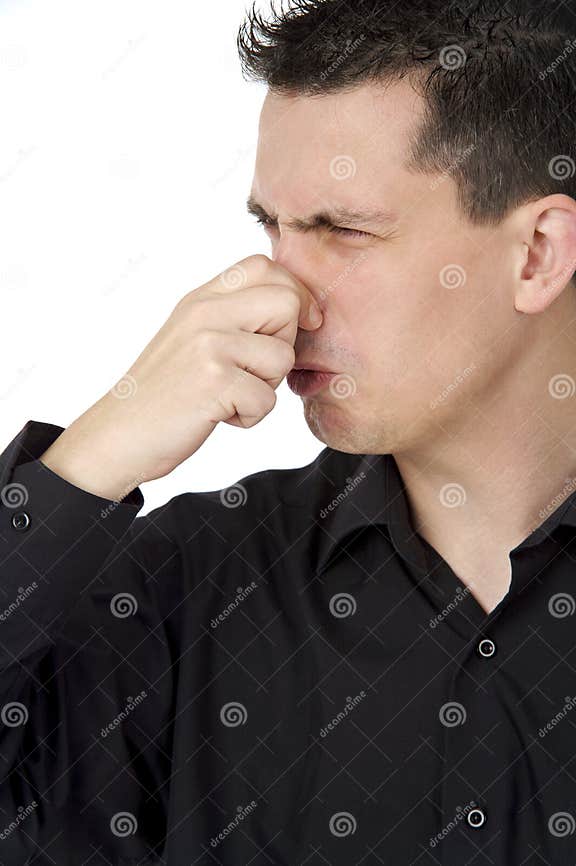 Smelly guy stock photo. Image of confident, calm, caucasian - 8526770
