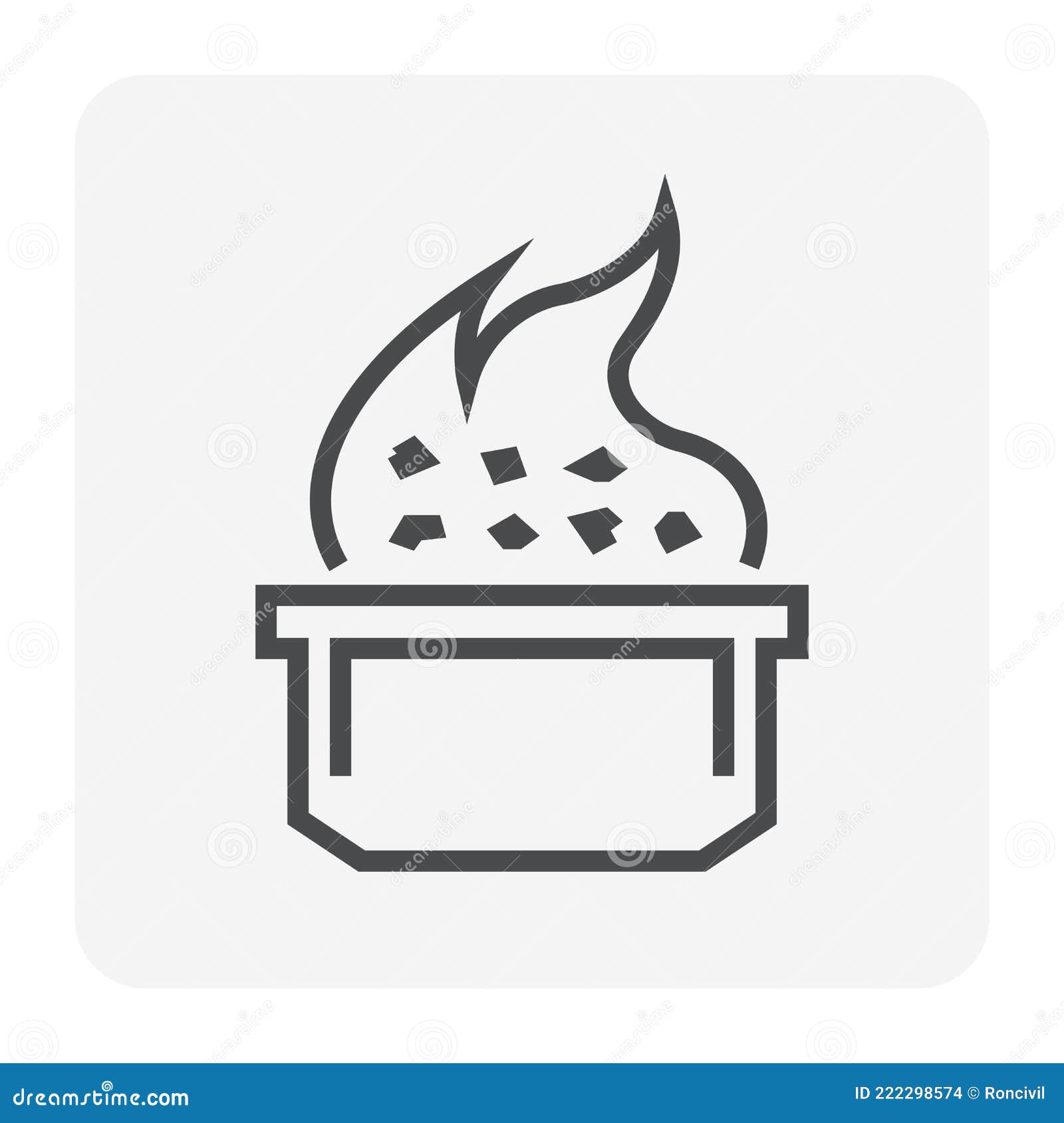 Smelting Icon. Element Of Holiday At Sea Illustration. Premium Quality ...