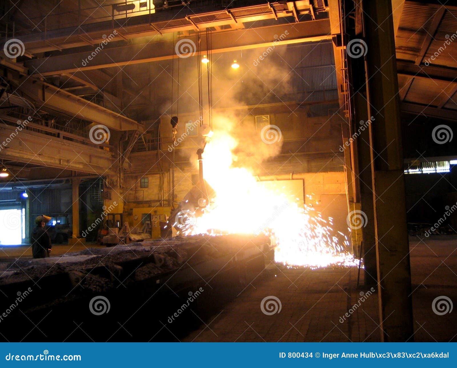 Smelting industry stock photo. Image of furnace, plasma - 800434