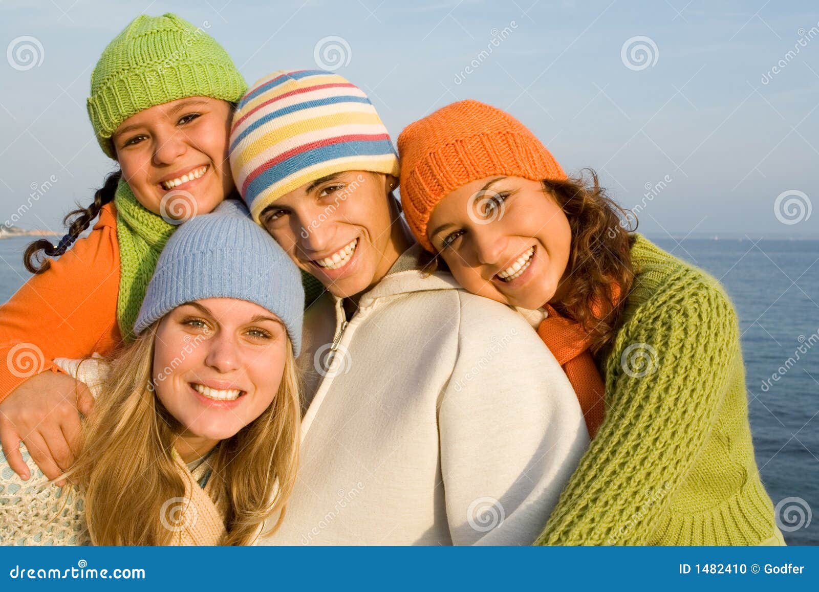 Smiing people stock photo. Image of smiling, cold, youth - 1482410