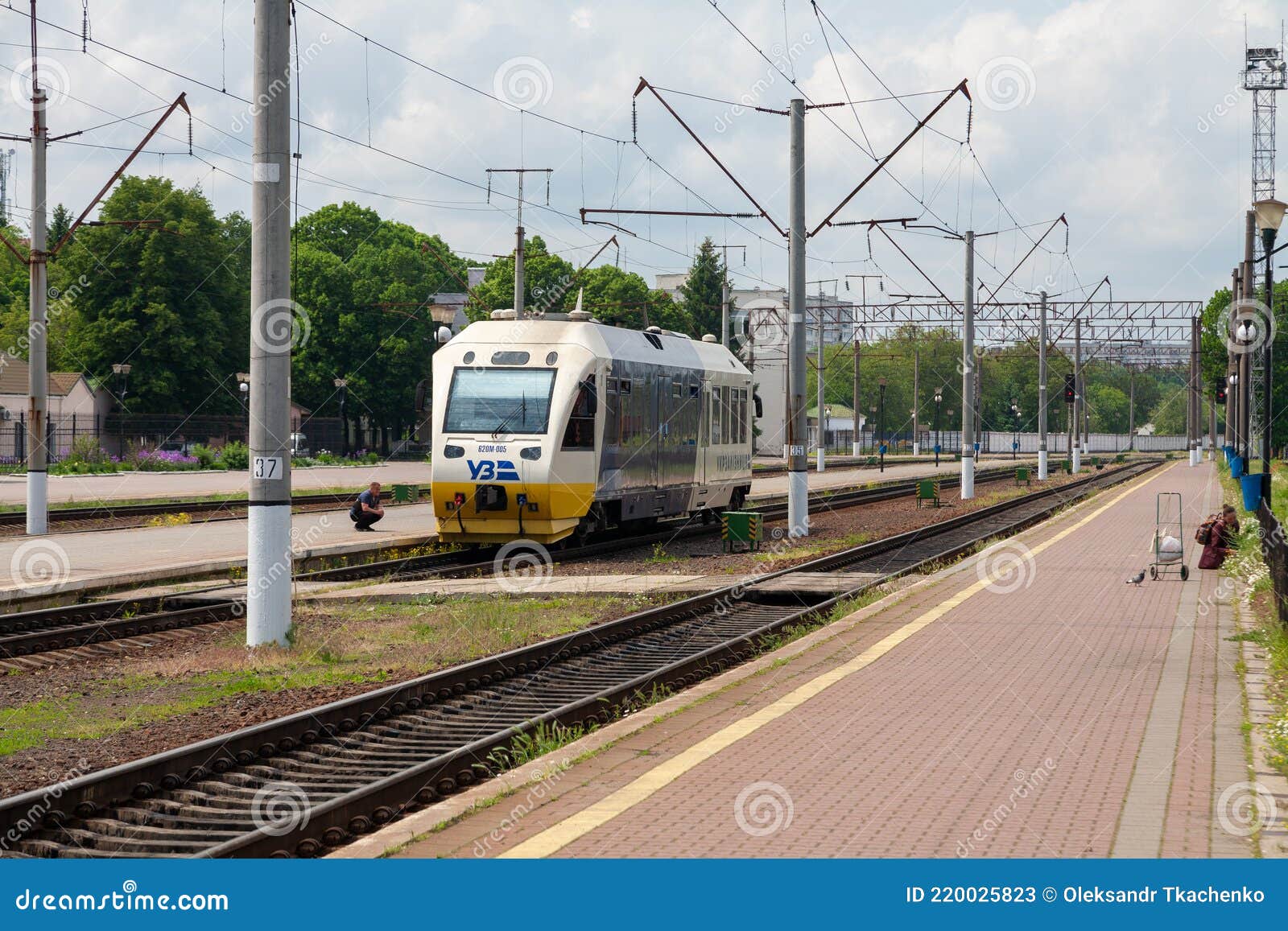 Diesel Passenger Train PESA 620M Editorial Stock Photo - Image of ...