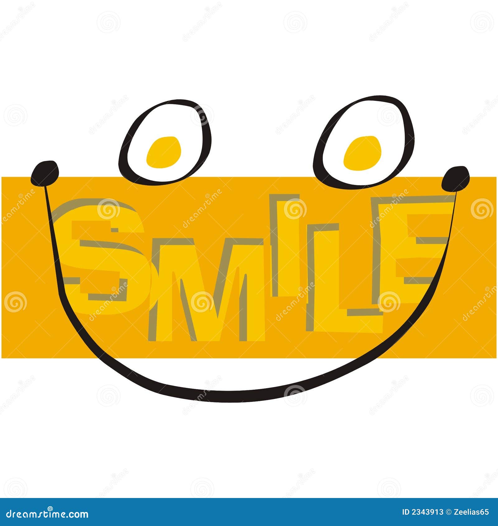 Smile! stock vector. Illustration of cartoon, clip, vector - 2343913