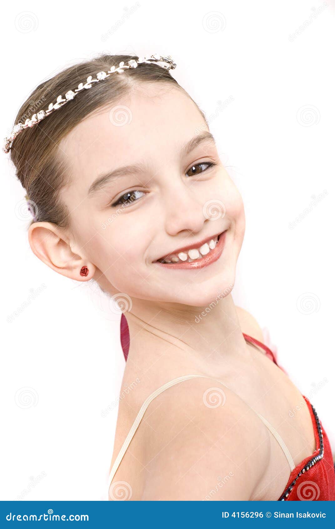 Smile stock photo. Image of beautiful, posing, legs, isolated - 4156296