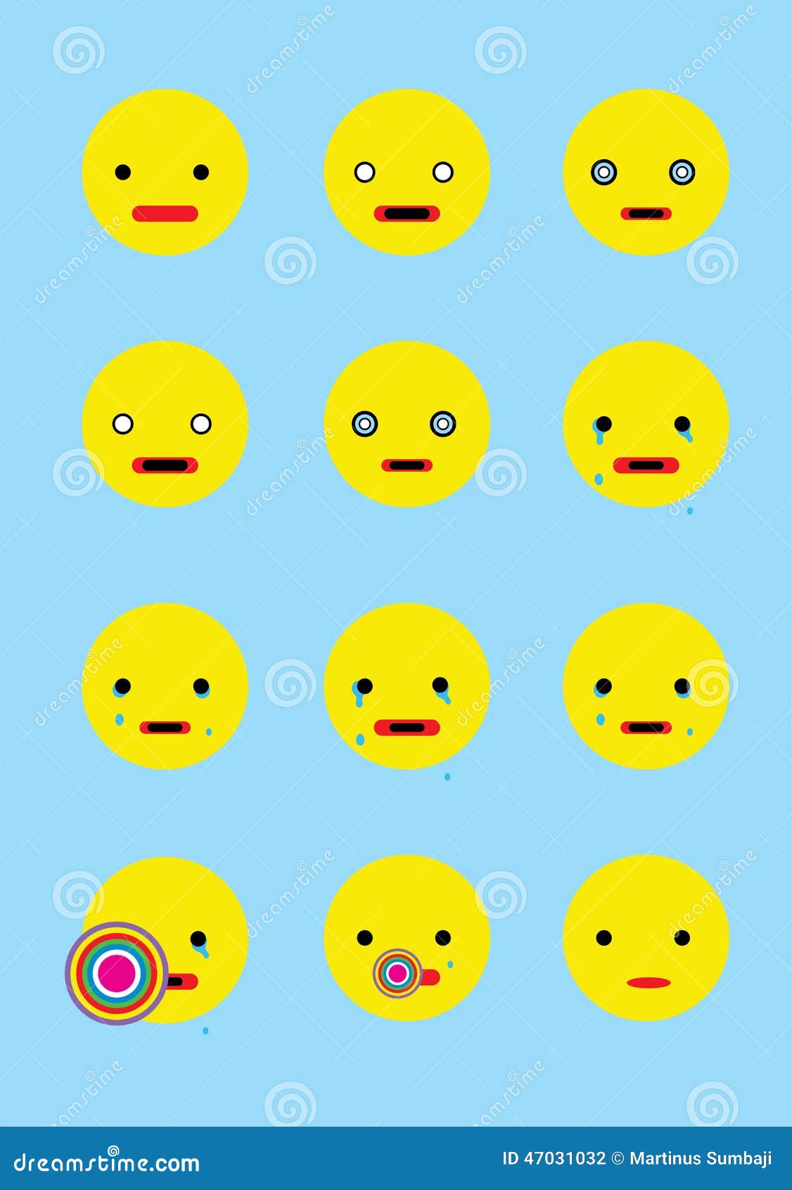 Smile animation stock vector. Illustration of cartoon - 47031032