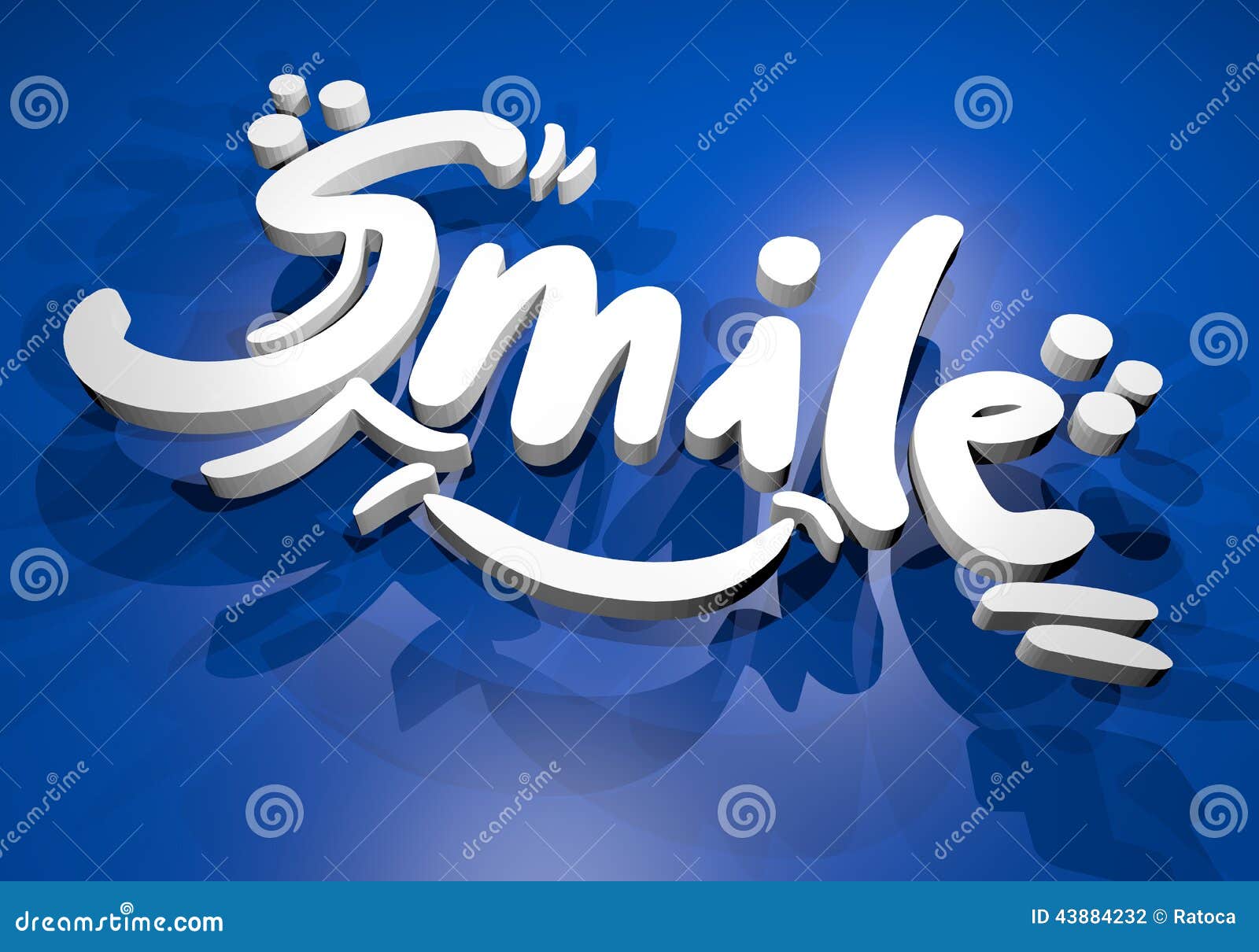 Smile banner stock illustration. Illustration of expression - 43884232