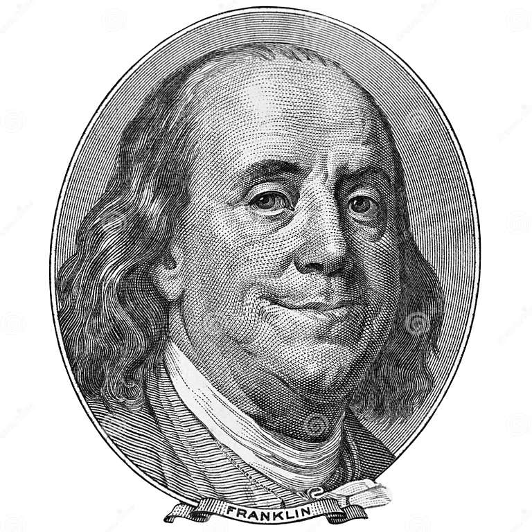 Smile of Benjamin Franklin stock image. Image of ideas - 36882777