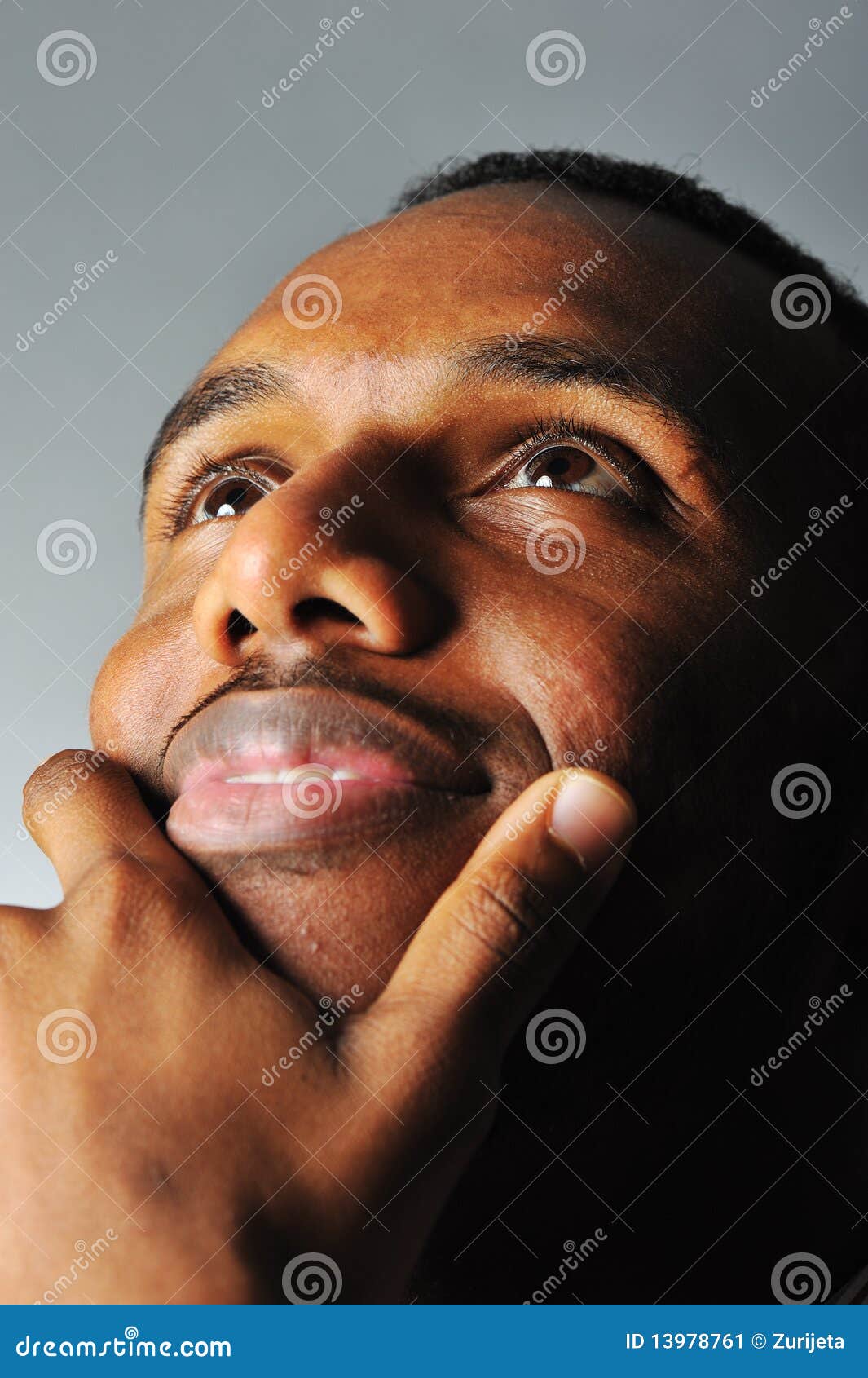 Smile black man stock image. Image of emotions, clever - 13978761