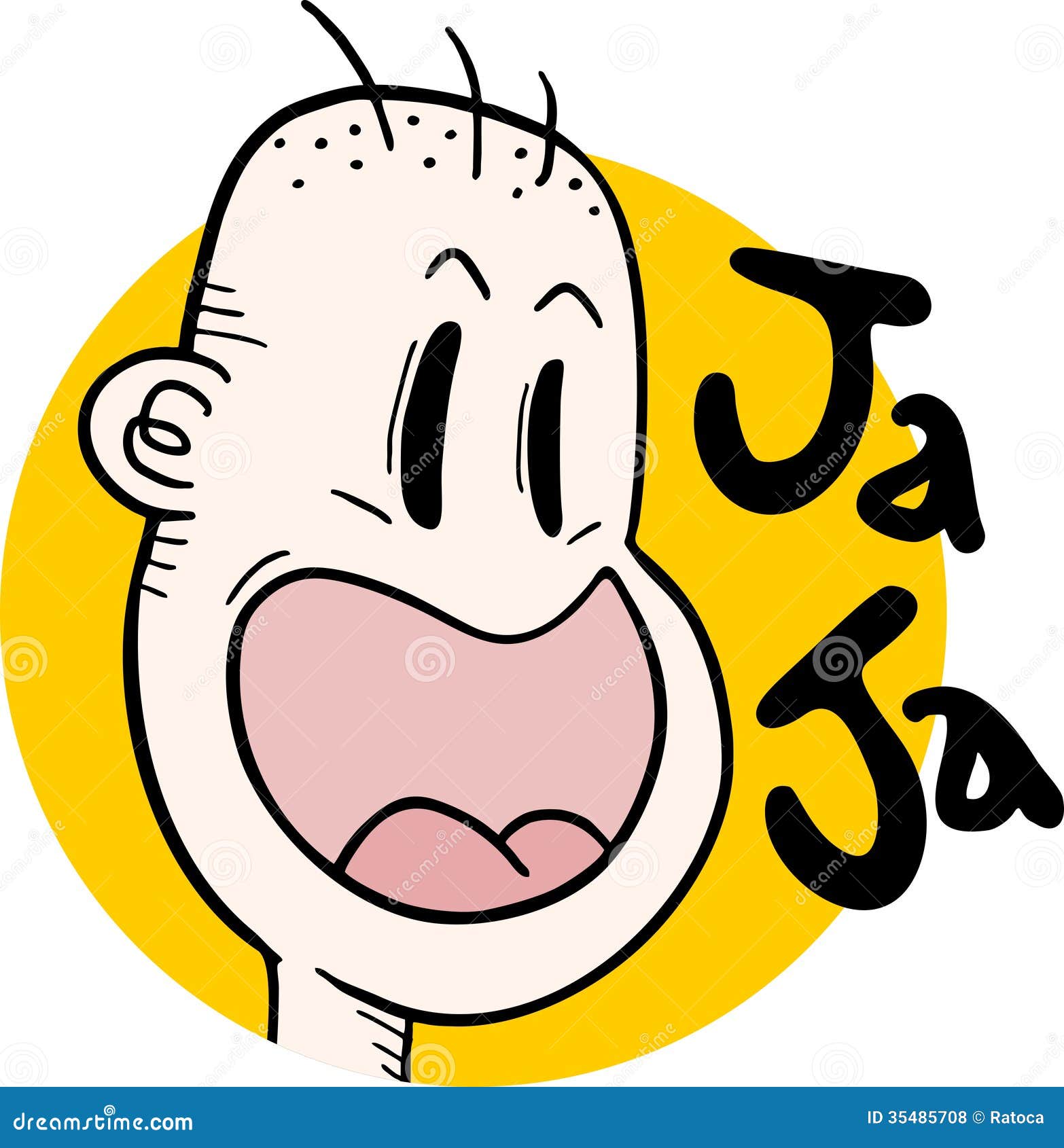 Talkative Boy Cartoon Vector | CartoonDealer.com #32209665