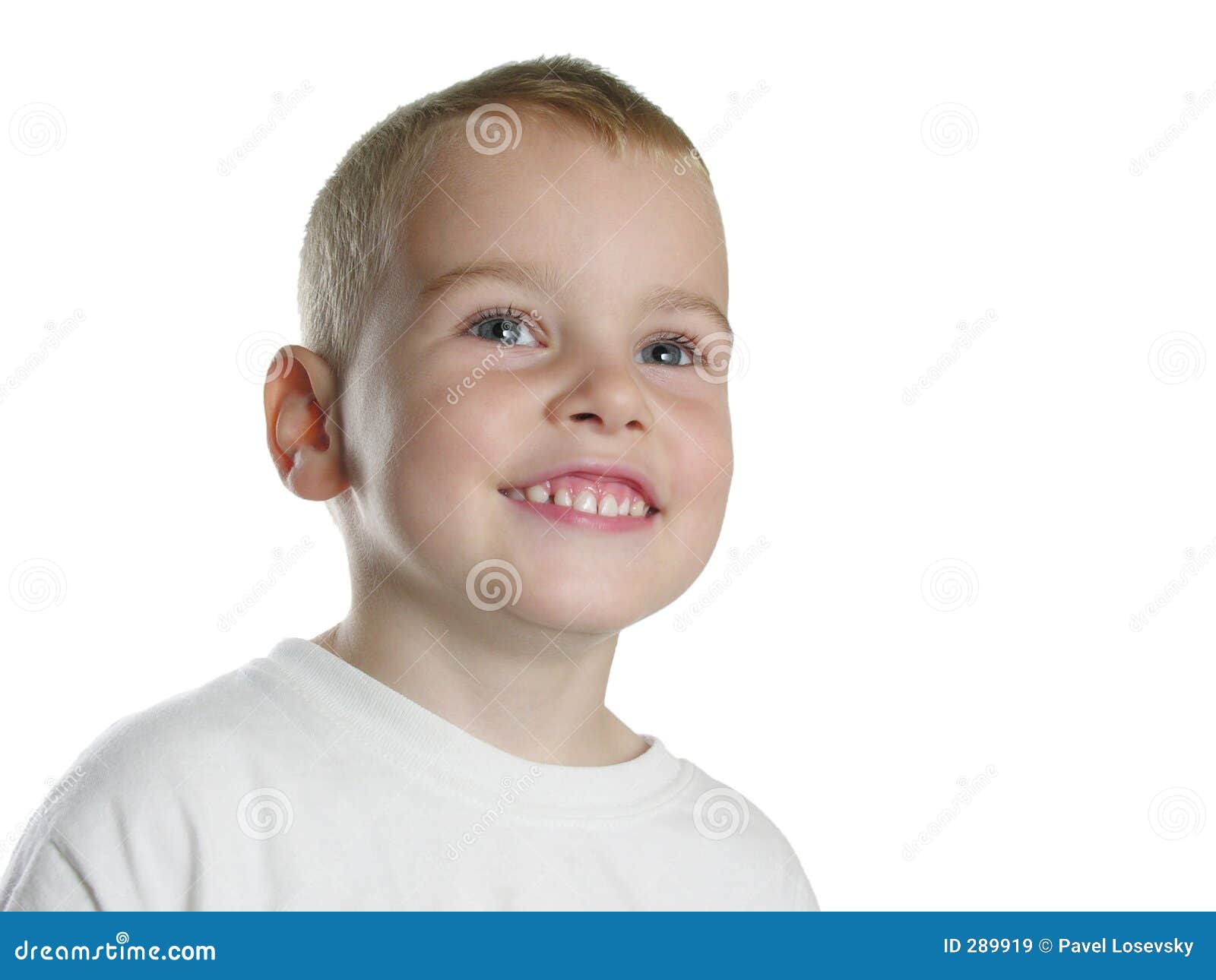 Smile boy on white stock image. Image of toddler, upbeat - 289919