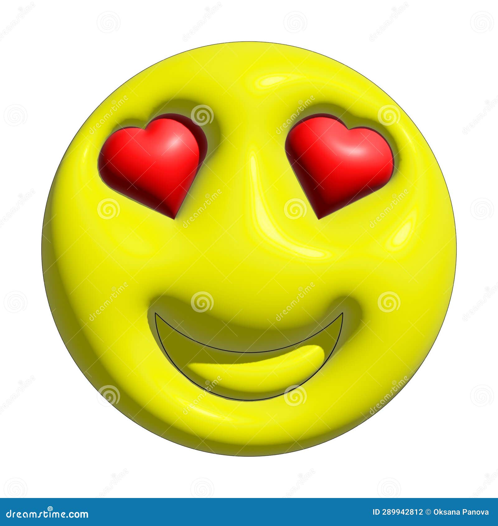 Smile Button. Glass Smile stock illustration. Illustration of head ...