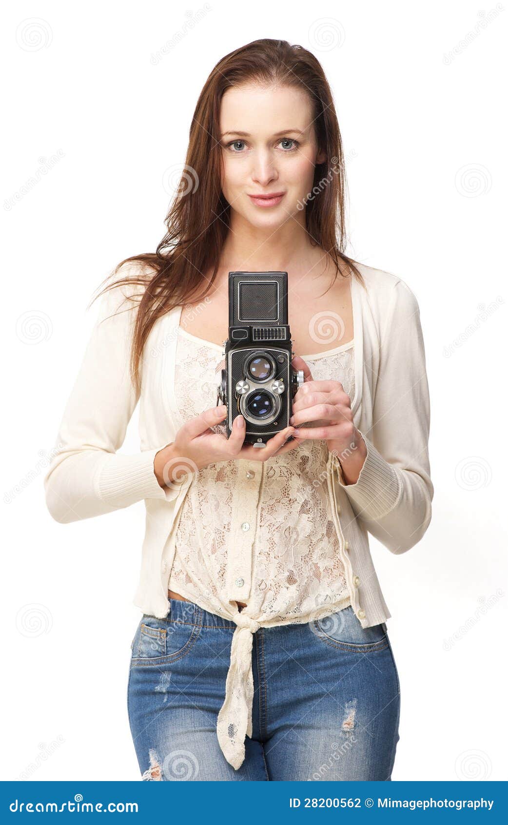 Smile for the Camera stock photo. Image of color, brown - 28200562