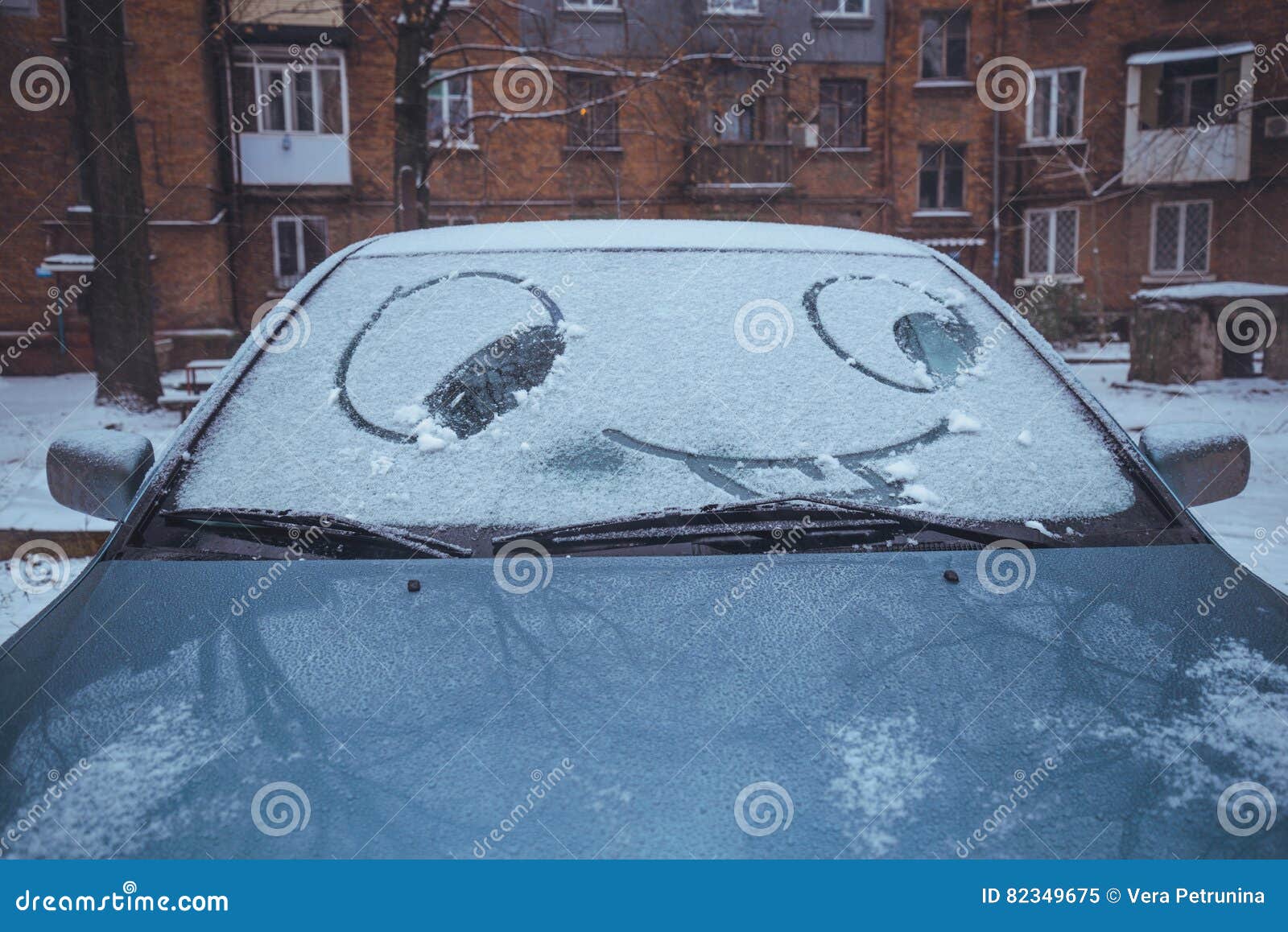 Smile on car stock image. Image of light, pattern, crystal - 82349675