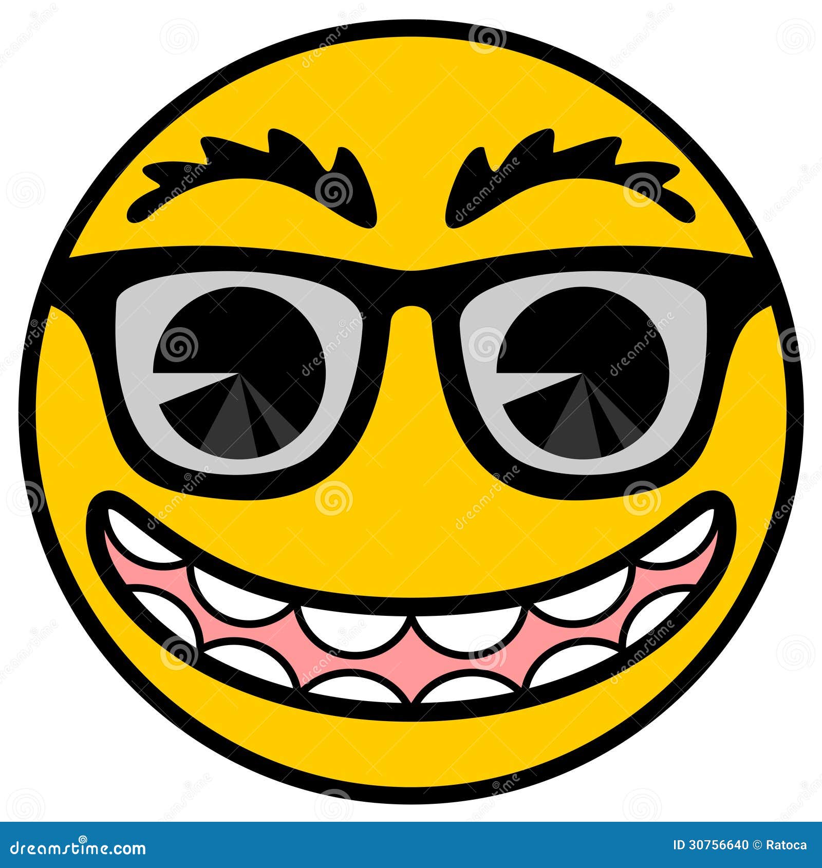 Smile Cartoon Stock Photo - Image: 30756640