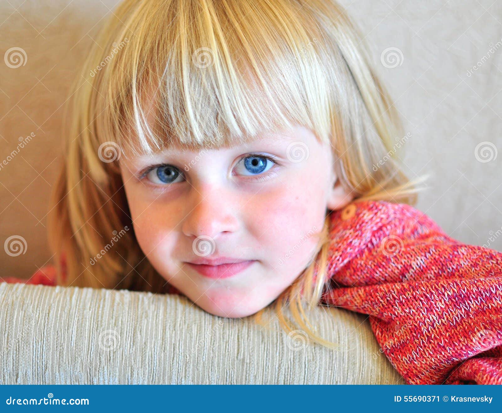 Smile child stock image. Image of long, sunny, portrait - 55690371