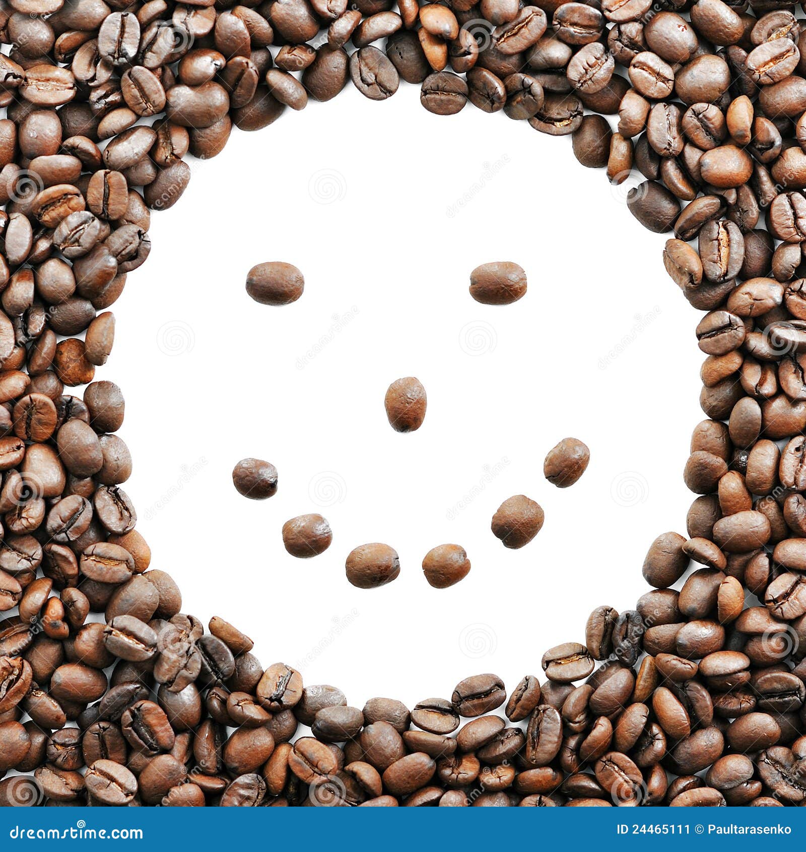 The smile of coffee stock image. Image of aroma, morning - 24465111