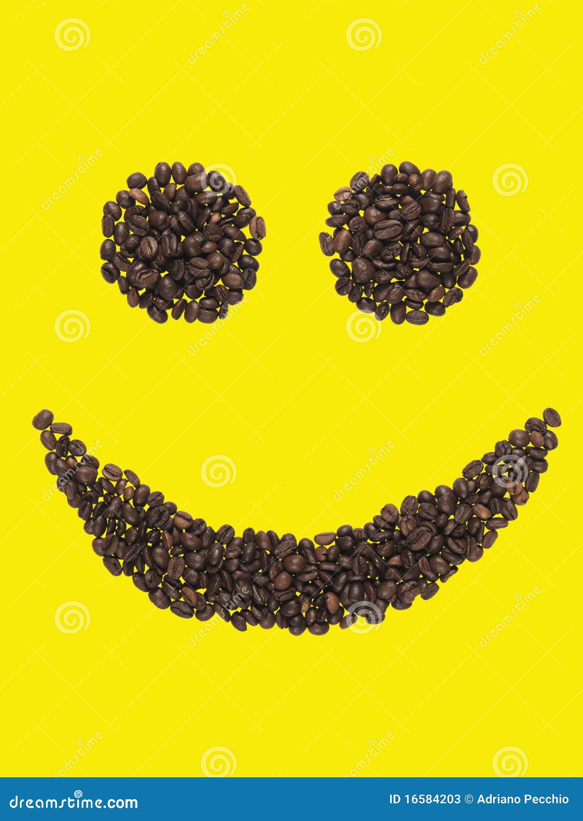 Smile of coffee beans stock image. Image of close, smile - 16584203