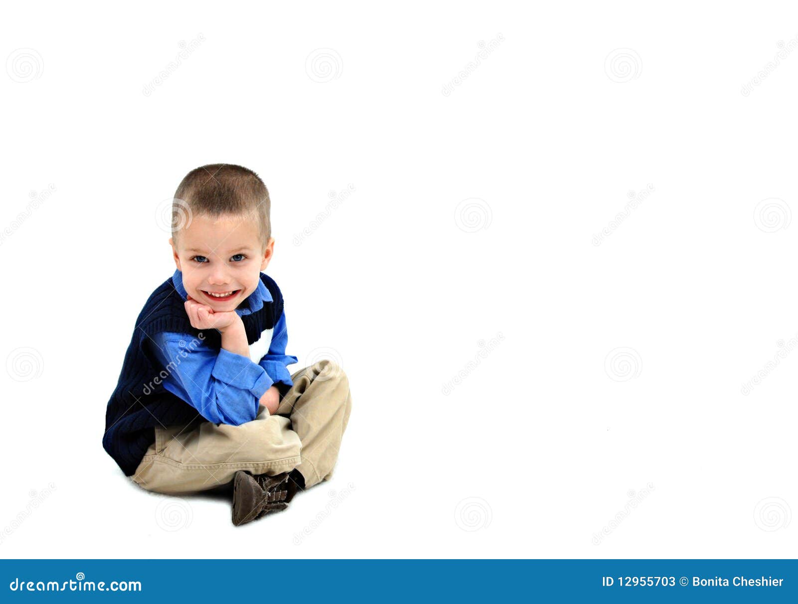 A smile from ear to ear stock image. Image of posing - 12955703
