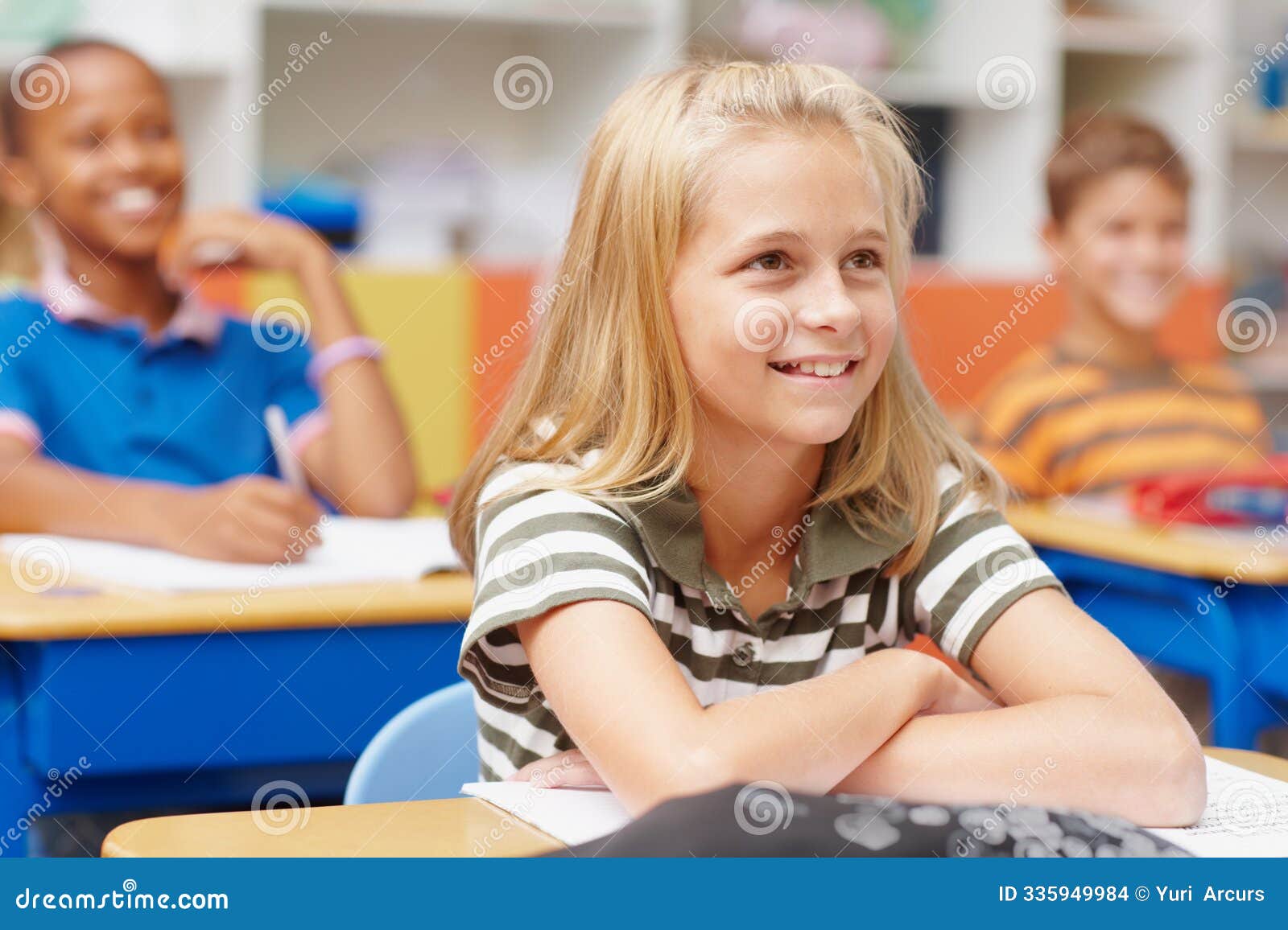 Smile, Education and Kids in Classroom for Learning, Growth and Child ...